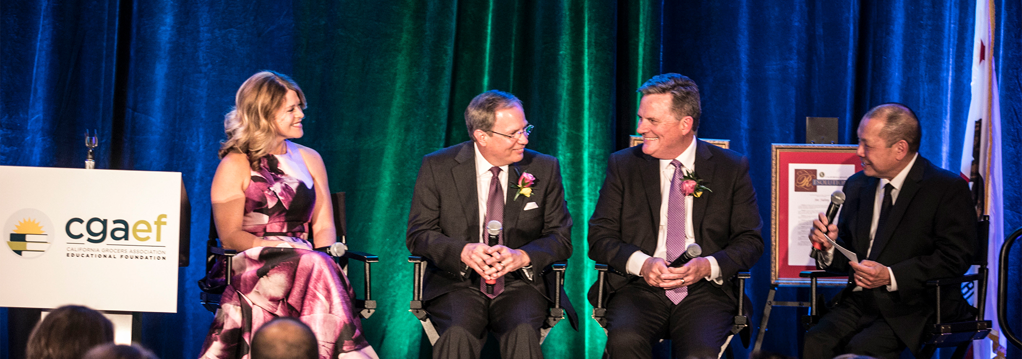 Foundation Honors Industry Icons - California Grocers Association